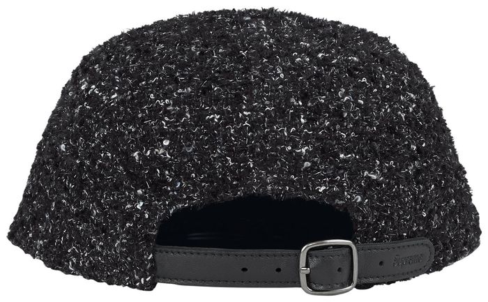 Buy Supreme Bouclé Camp Cap 'Black' - SS26H78 BLACK | GOAT MX