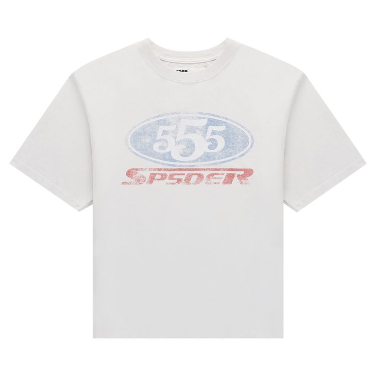 Buy Sp5der R5cing Tee 'White' - TE005SS26WHT | GOAT
