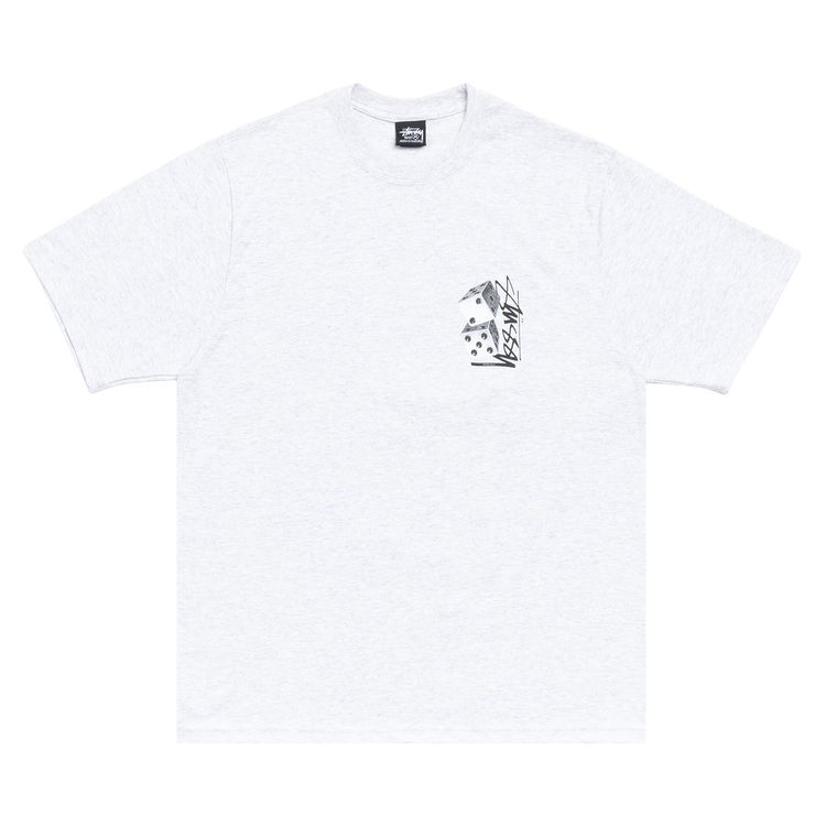 Buy Stussy Tall Dice Tee 'Ash Heather' - 1905187 ASH | GOAT
