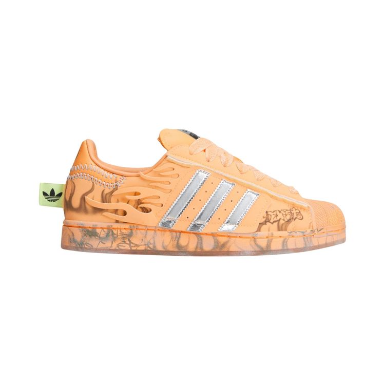 Buy Hellstar x adidas Superstar 'Hazy Orange' - LA1501 | GOAT MX