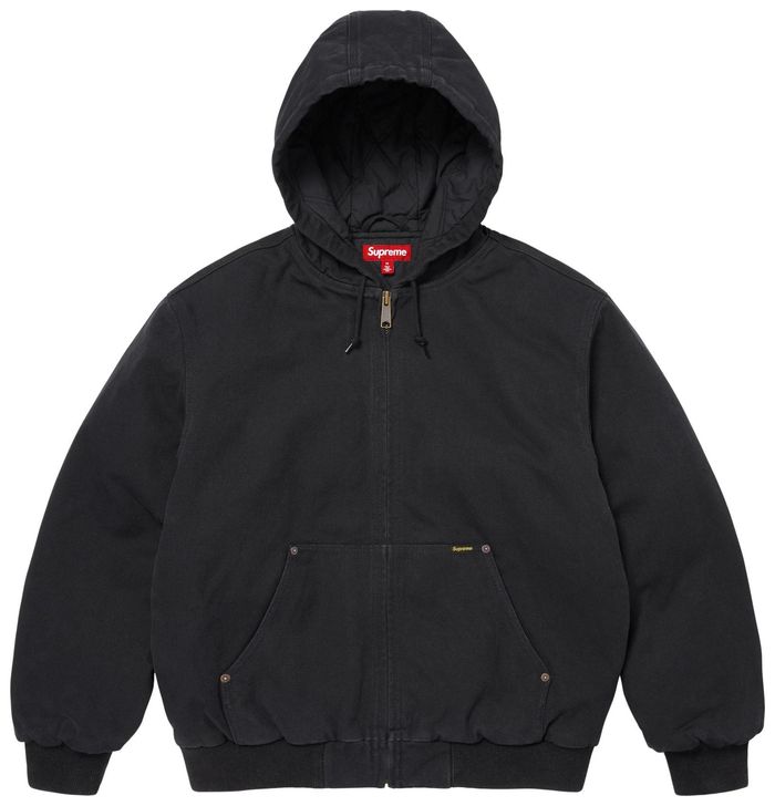 Buy Supreme x The Misfits Hooded Work Jacket 'Black' - SS26J52 BLACK | GOAT