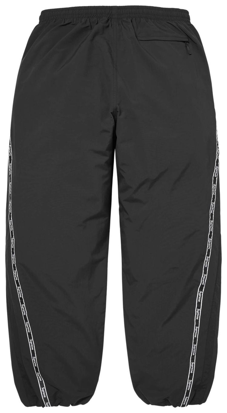 Buy Supreme Logo Taping Track Pant 'Black' - SS26P91 BLACK | GOAT