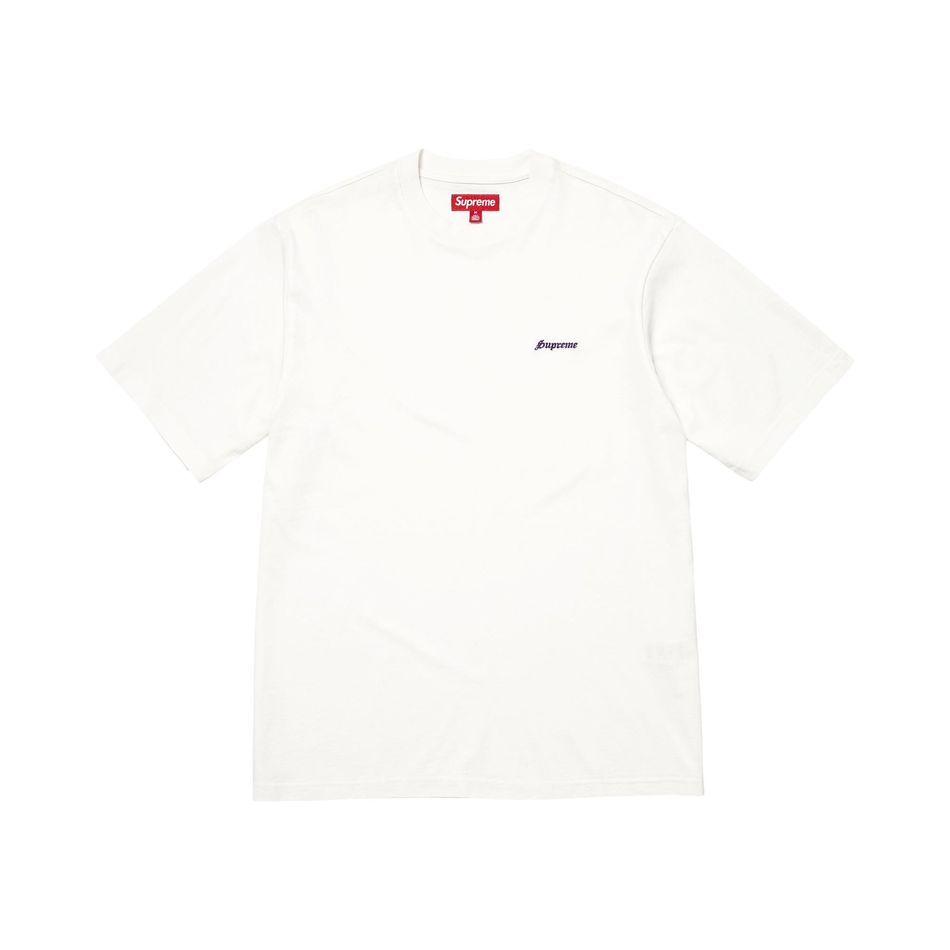 Buy Supreme Washed Short-Sleeve Top 'White' - SS26KN80 WHITE | GOAT UK