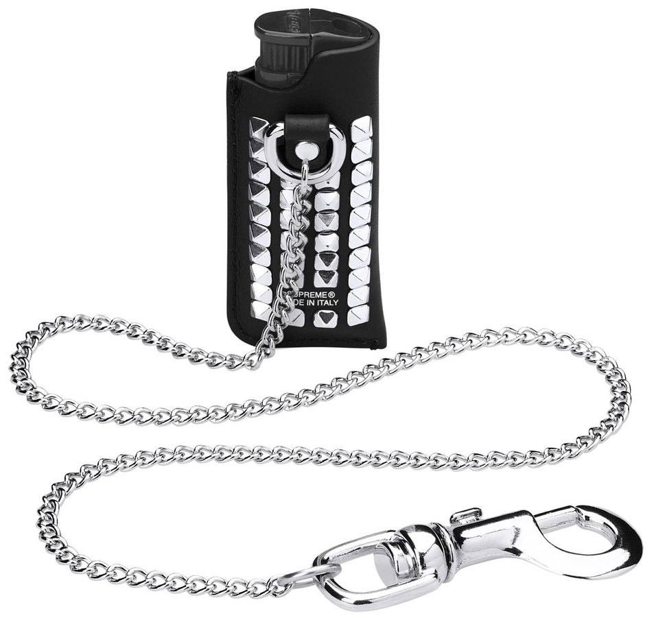 Buy Supreme Studded Leather Lighter Holder 'Black' - SS26B39 BLACK ...