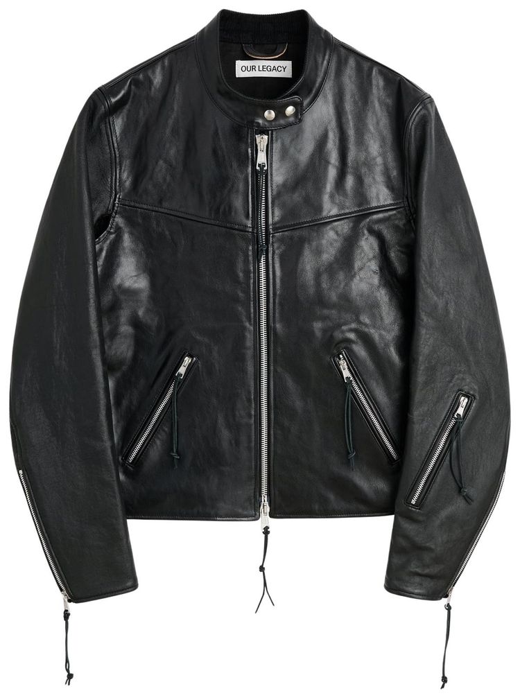 Buy Our Legacy Yurei Jacket 'Whisker Black Buffed Lambskin' - M2269YW ...