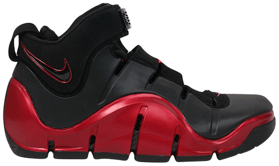 Buy Nike Zoom LeBron 4 'Black Crimson' - 314647 002 | GOAT