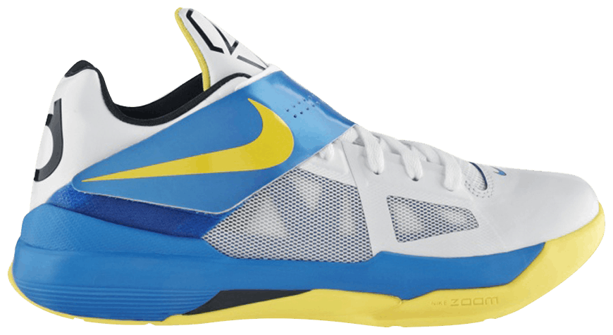 Buy Nike Zoom KD 4 'Tour Yellow Photo Blue' - 473679 102 | GOAT