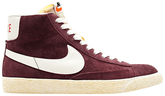 Buy Nike Blazer Suede Burgundy - 518171 610 | GOAT