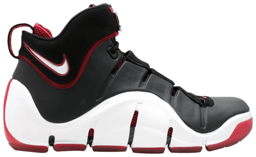 Buy Nike Zoom LeBron 4 'Black White Red' - 314647 011 | GOAT