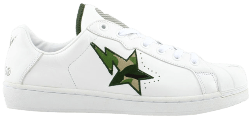 Buy BAPE Skullsta FS-020 Low 'White Camo' - 322 | GOAT