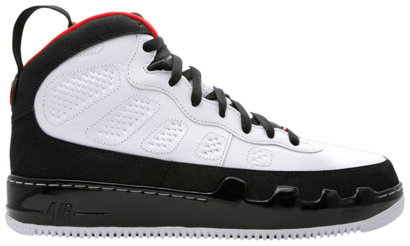 Buy Air Jordan Fusion 9 'White Black Red' - 352753 161 | GOAT