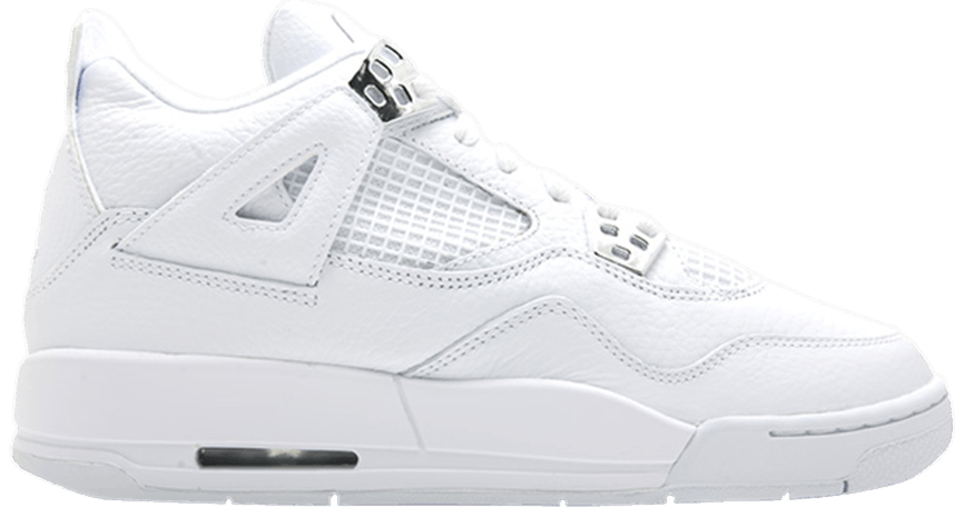 Buy Air Jordan 4 Retro GS '25th Silver Anniversary' - 408452 101 | GOAT
