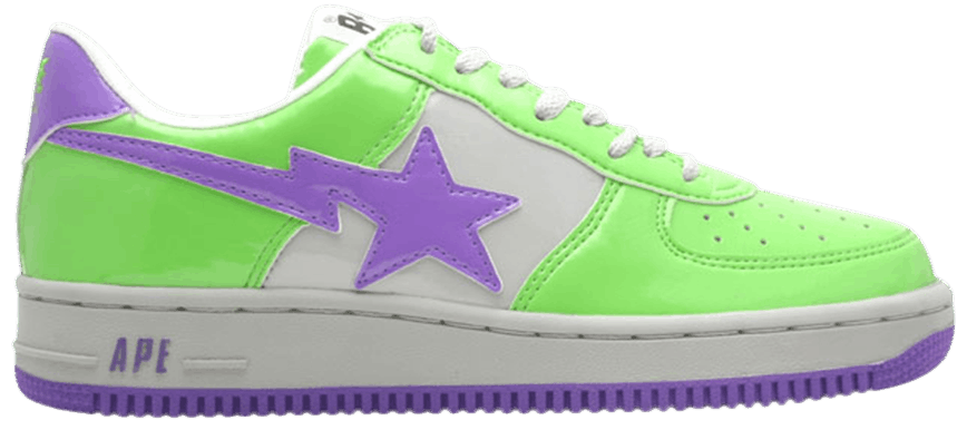 Buy Bapesta FS-001 Low 'Green Purple' - 579 | GOAT