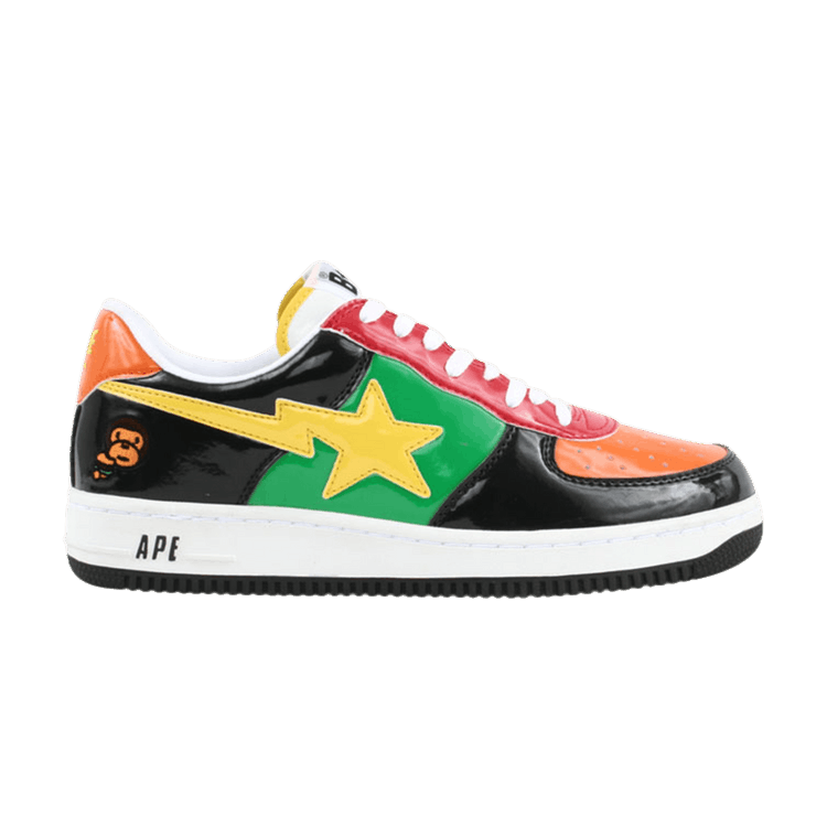 Buy Bapesta FS-001 Low 'Baby Milo - Green Orange Black Yellow' - 707 | GOAT