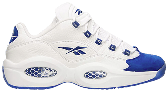 Buy Reebok Question Low 'Blue Toe' - V70251 | GOAT