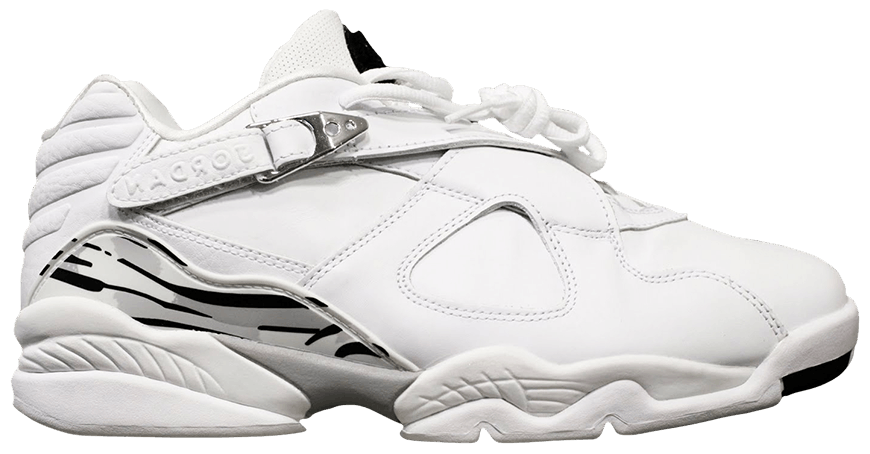 Air Jordan 8 Retro Low 'White Metallic Silver' 2003 | GOAT