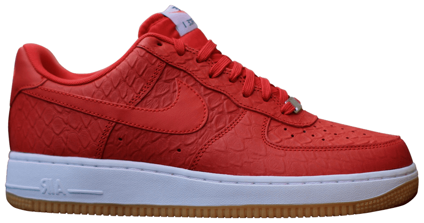 Buy Air Force 1 Low '07 LV8 'Red Python' - 718152 600 | GOAT