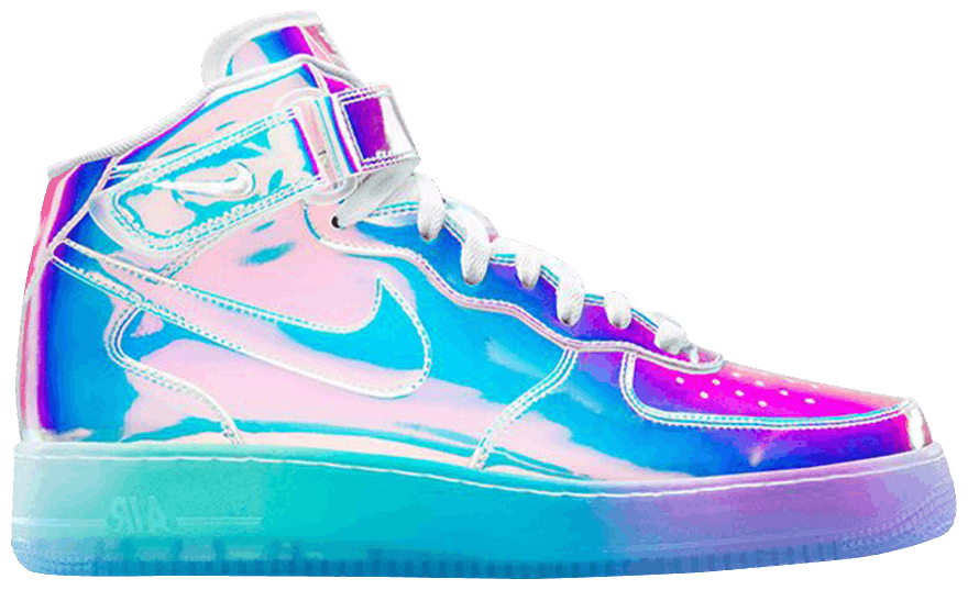 Buy Nike Air Force 1 Mid 'Iridescent' iD - 779425 9XX | GOAT