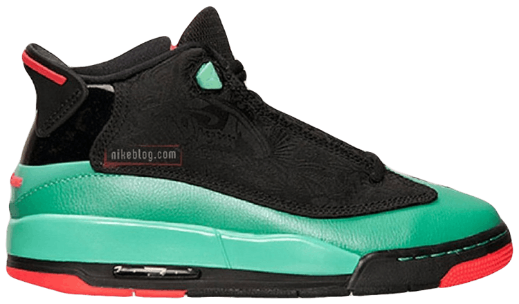 Buy Air Jordan Dub Zero GG 'Black Infrared Verde' - 725742 Buy Air Jordan Dub Zero GG 'Black Infrared Verde' - 725742