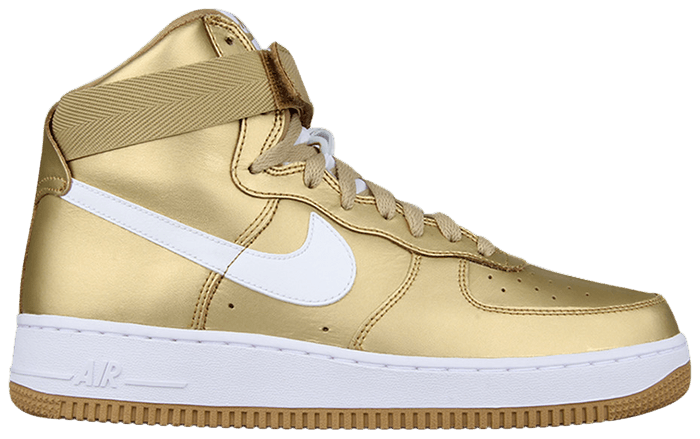 Buy NikeLab Air Force 1 High 'Metallic Gold' - 823297 700 | GOAT