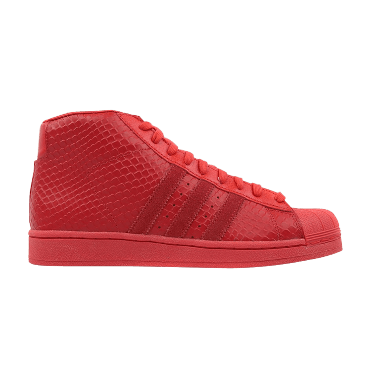 Buy Adidas Pro Model Shell Toe Snakeskin 'Tomato Red' - S85958 | GOAT
