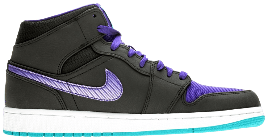 Buy Air Jordan 1 Mid 'Grape' - 554724 015 | GOAT