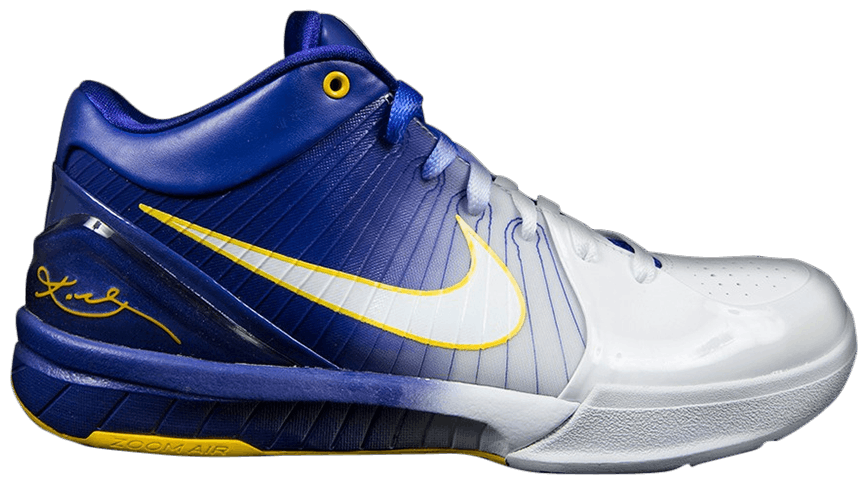 Buy Nike Zoom Kobe 4 'Lakers Home' - 344335 113 | GOAT