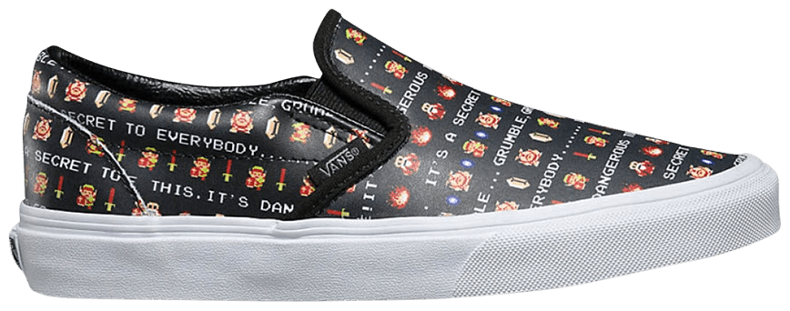 Buy Nintendo x Vans Classic Slip-On 'Zelda' - VN0004MPJRD | GOAT