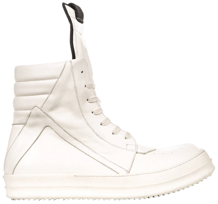 Buy Rick Owens FW17 Glitter Geobasket 'Milk White Buy Rick Owens FW17 Glitter Geobasket 'Milk White