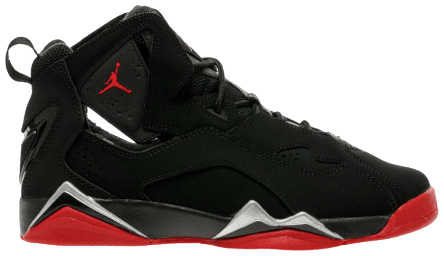 Buy Jordan True Flight GS 'Black Red' - 343795 003 | GOAT