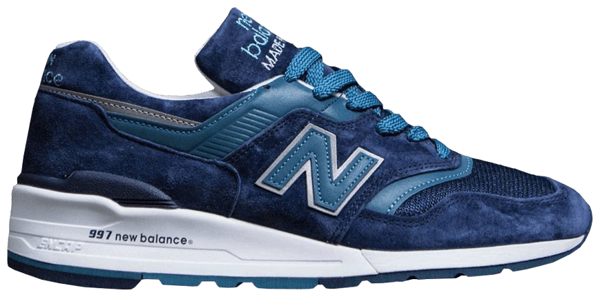 Buy New Balance 997 Made In USA 'Navy Aqua' - M997CEF | GOAT
