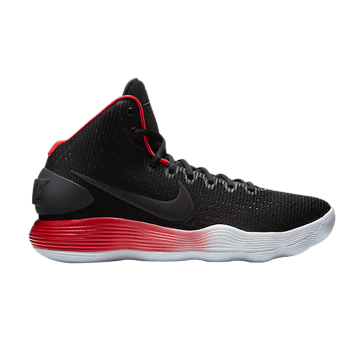 hyperdunks black and red