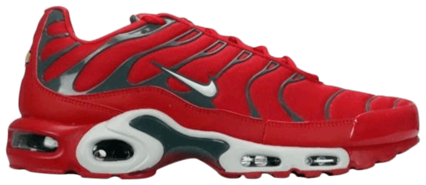Buy Air Max Plus 'Red Pure Platinum' - 852630 600 | GOAT
