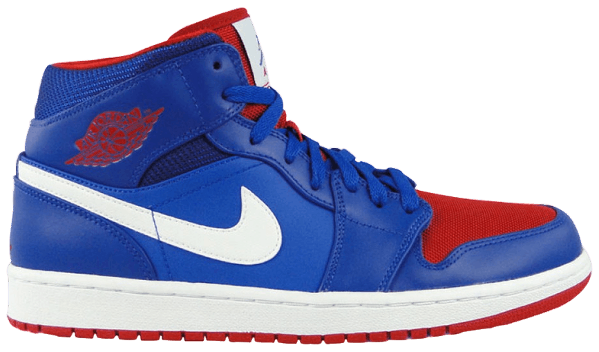 Buy Air Jordan 1 Mid 'Detroit Pistons' - 554724 407 | GOAT