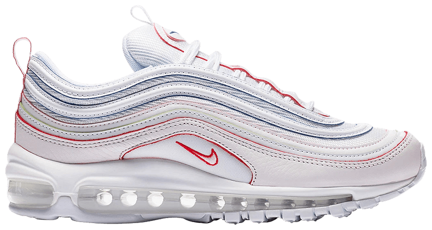 Buy Wmns Air Max 97 'Rainbow' - AQ4137 100 | GOAT