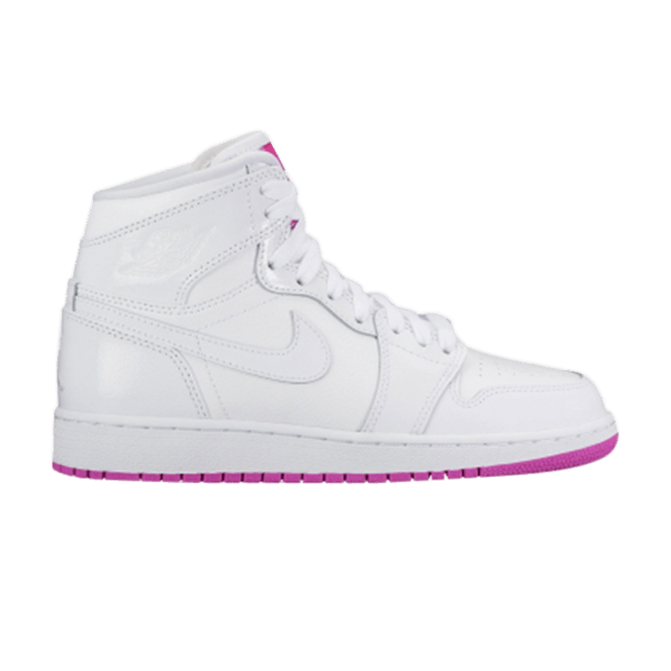 Buy Air Jordan 1 Mid GS 'Fuchsia' - 555112 100 | GOAT