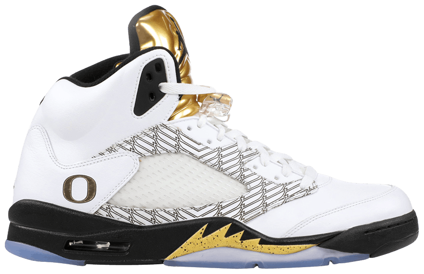 Buy Air Jordan 5 Retro PE 'Oregon Ducks Olympic Gold' - 136027 133A | GOAT