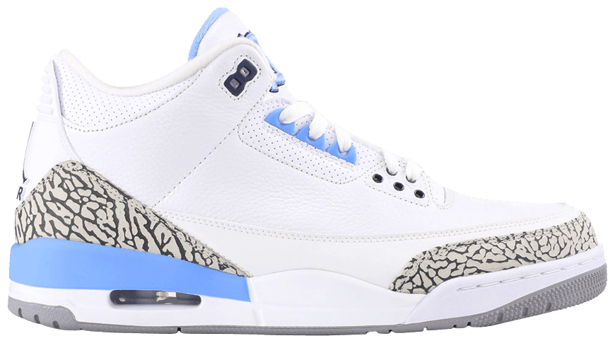 Buy Air Jordan 3 Retro 'UNC' Player Exclusive - MNJDLS850LN3 | GOAT