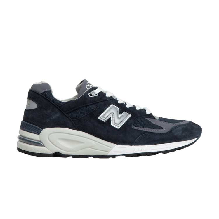 Buy New Balance 990v2 Made in USA 'Navy White' - M990NV2 | GOAT