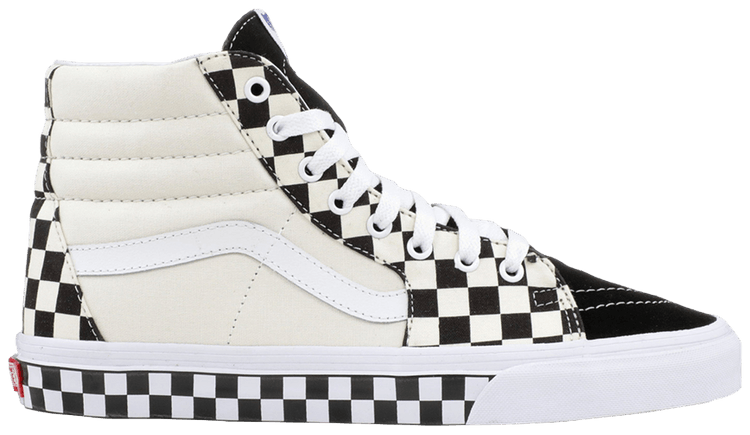 Buy Sk8-Hi 'Checker Sidewall' - VN0A38GEQMI | GOAT