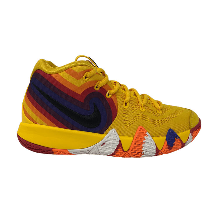 Buy Nike Kyrie 4 GS '70s' - AA2897 700 | GOAT