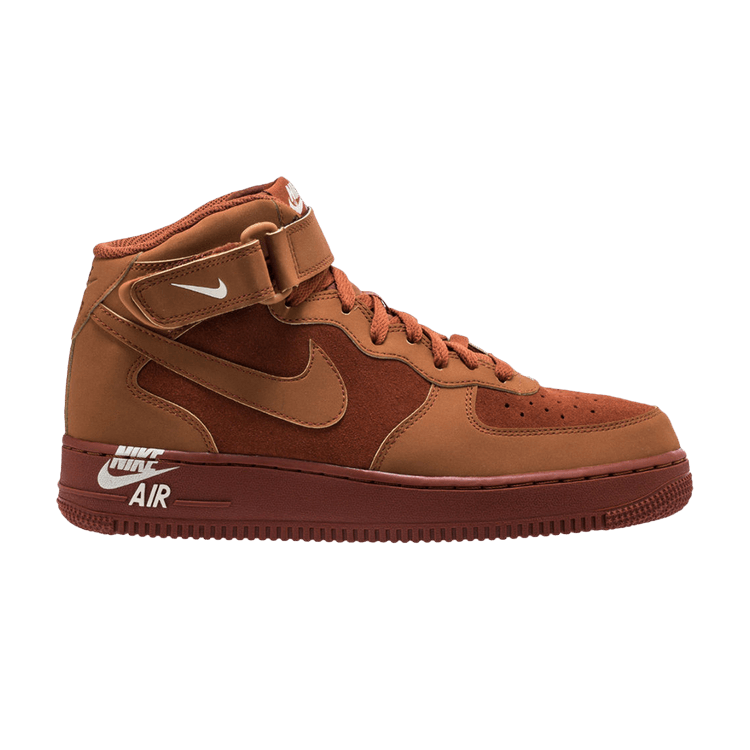 Buy Nike Air Force 1 Mid '07 'Orange' - 315123 207 | GOAT