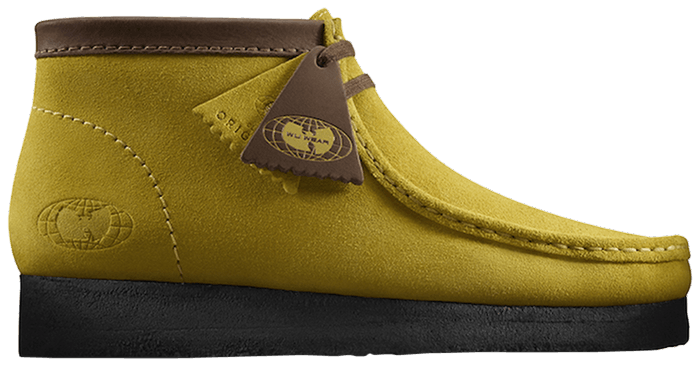 Buy Wu Wear x Clarks Wallabee 'Yellow' - 261 42385 | GOAT