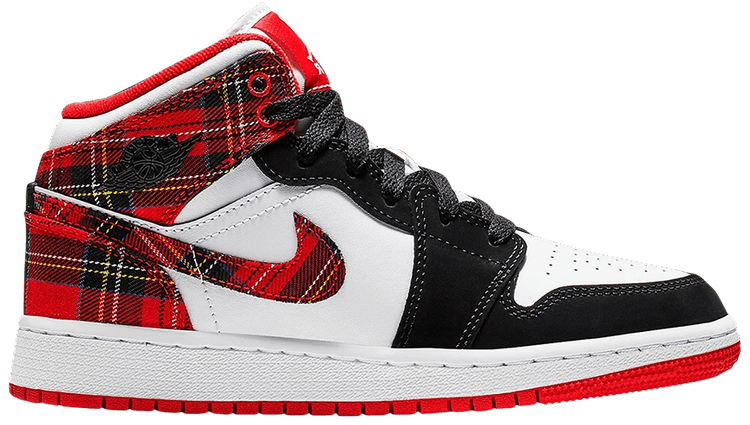 Buy Air Jordan 1 Retro Mid GS 'Bad Santa' - 554725 607 | GOAT Buy Air Jordan 1 Retro Mid GS 'Bad Santa' - 554725 607 | GOAT