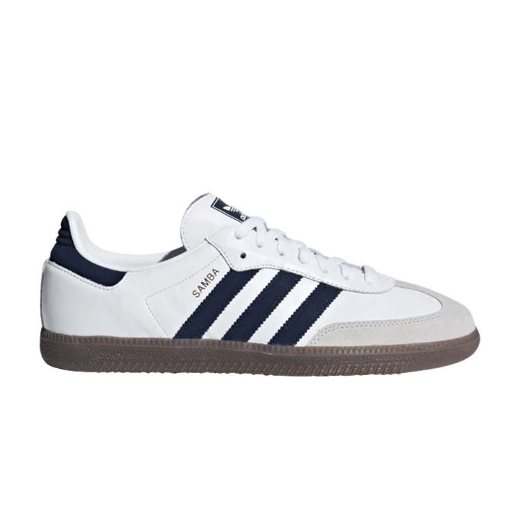 Buy Adidas Samba OG 'White Navy' - B75681 | GOAT