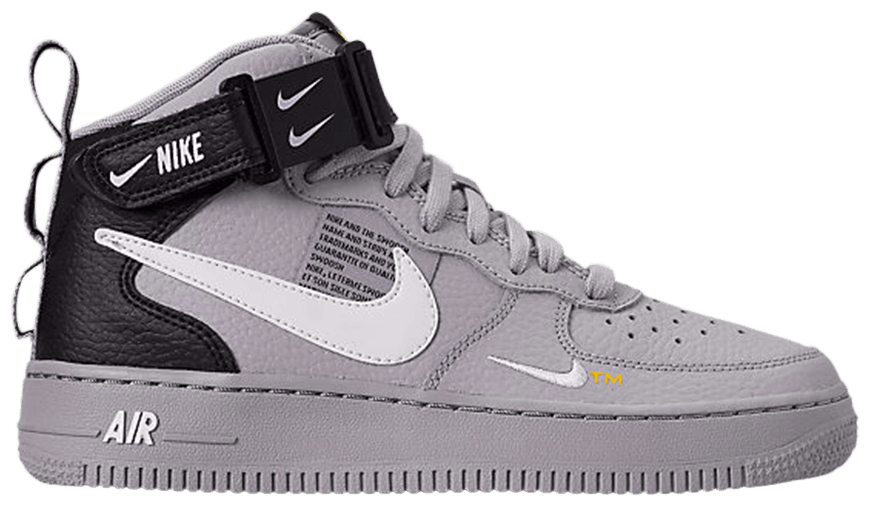 Buy Nike Air Force 1 Mid LV8 GS 'Overbranding' - AV3803 001 | GOAT