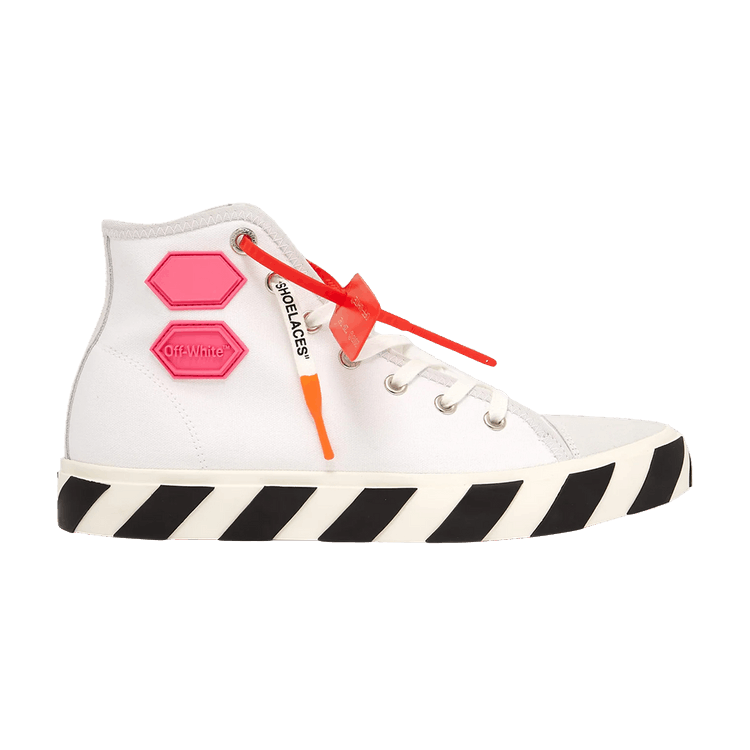 Buy Off-White Vulc High Top 'White' - OMIA110R19C21035 0128 | GOAT