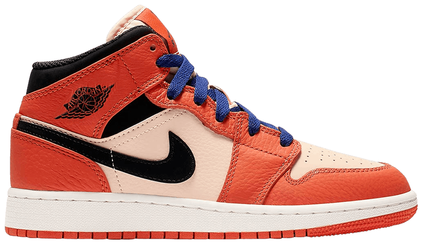 Buy Air Jordan 1 Mid SE GS 'Team Orange' - BQ6931 800 | GOAT