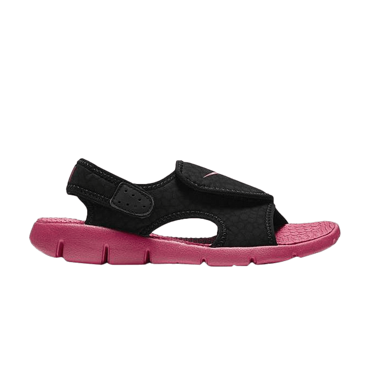 Buy Nike Sunray Adjust 4 GS 'Black Rush Pink' - 386520 003 | GOAT