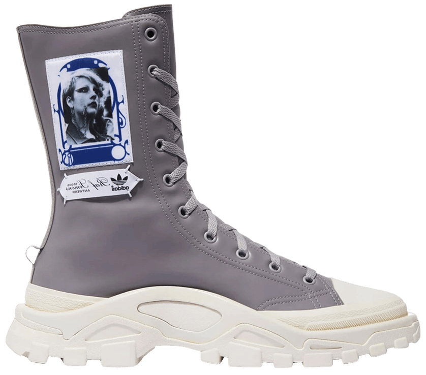 Buy Raf Simons x adidas Detroit Runner High 'Grey White' - EE7942 | GOAT